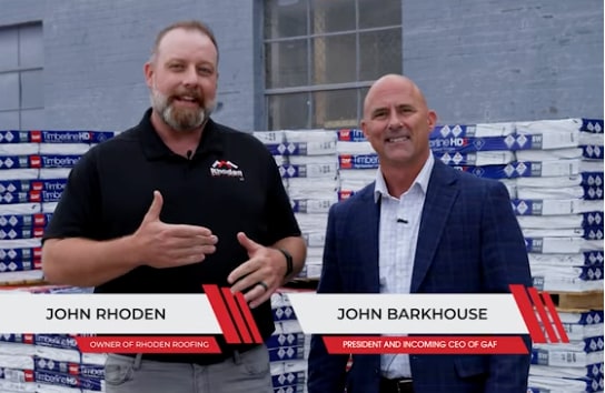 GAF Community Contractor Program Spotlight on Rhoden Roofing